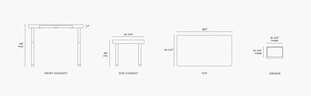 Eat-work Table | Standing dining table designed for WFH| Otelier